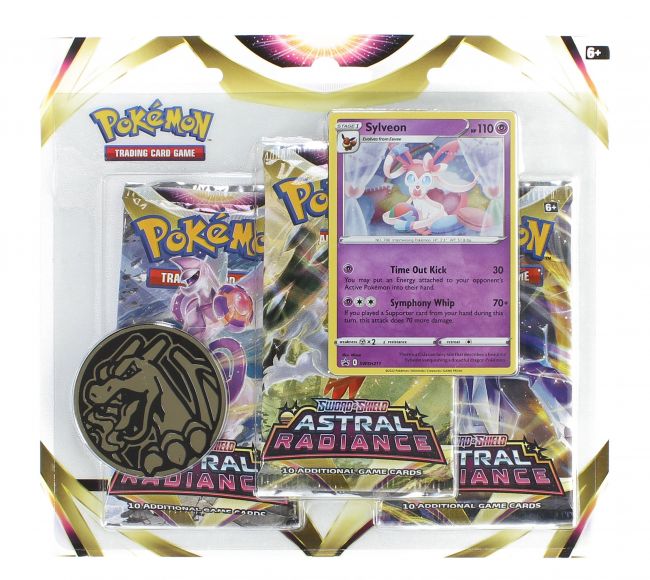 Pokemon Sword & Shield: Astral Radiance 3x Booster Pack Pokemon kortit ...