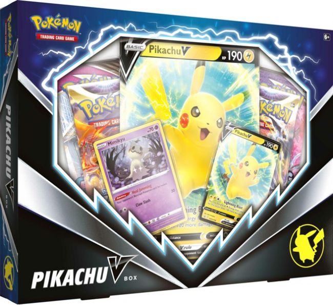 Pokemon TCG Pikachu V Box Pokemon kortit - Swamp.fi
