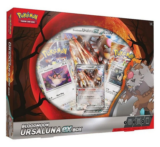 Pokemon TCG Bloodmoon Ursaluna EX Box Pokemon kortit - Swamp.fi