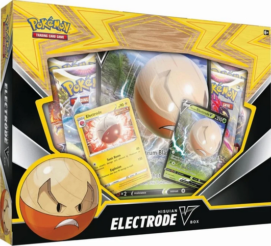 Pokemon TCG Hisuian Electrode V Box Pokemon kortit - Swamp.fi